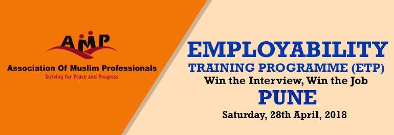 AMP to Organize ETP in Pune on 28th April, 2018