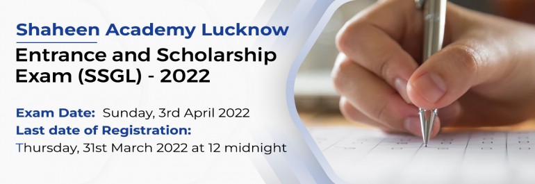 Entrance and Scholarship Exam (SSGL) - 2022