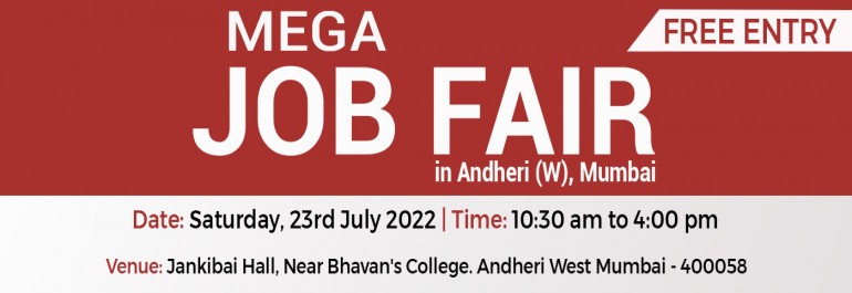Mega Job Fair organized by AMP on 23rd July 22